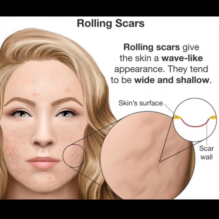 Rolling Acne Scars: Overview - My Acne Scars